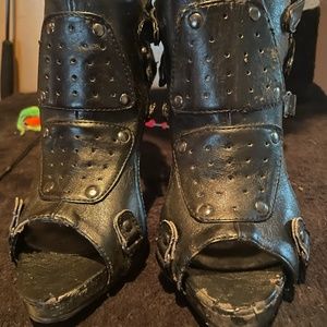 Bumper | Shoes | High Black Shoes By Bumper | Poshmark